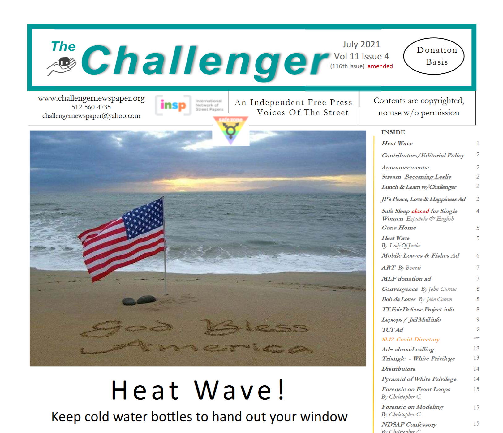 July 2021 Edition | The Challenger